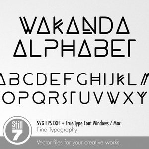 Wakanda Svg - Etsy