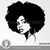 Afro Queen Queendom Black Woman Svg Cutting File Eps Dxf Pdf Png ...