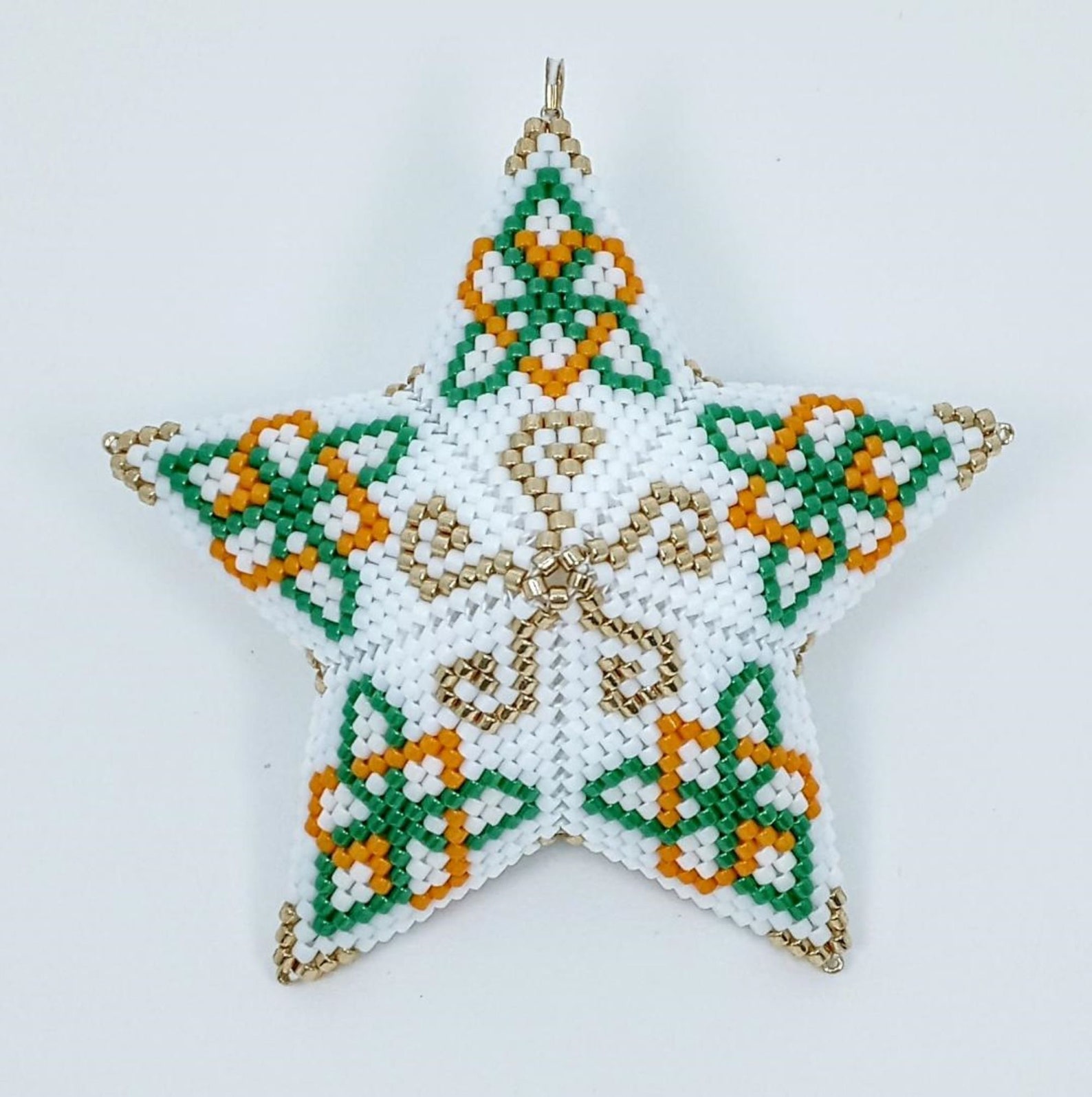 St. Patrick's Day 3D Peyote Star Pattern - Etsy
