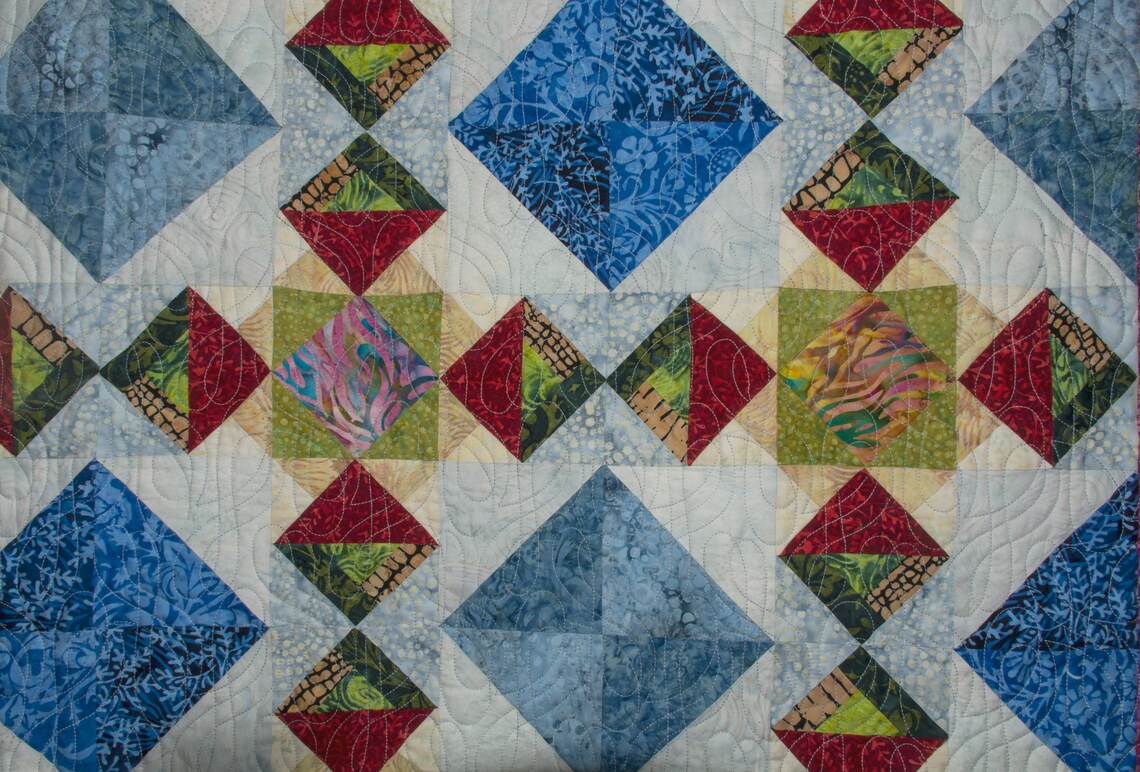 DIAMONDS in the ROUGH Quilt Pattern - Etsy