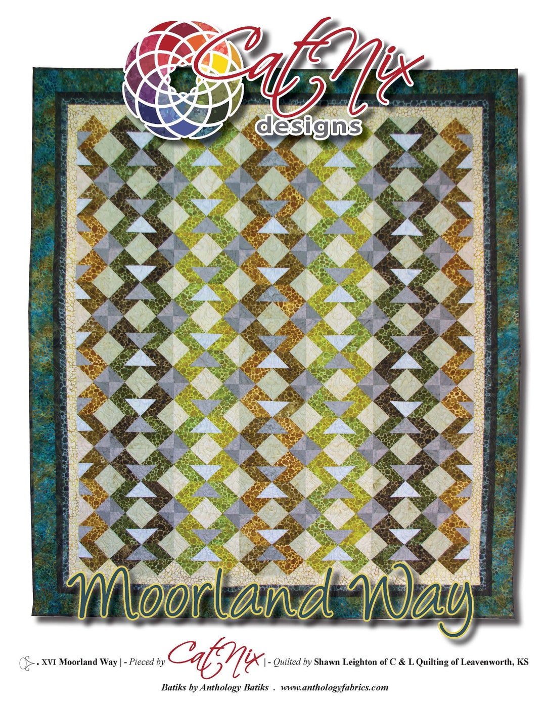 Moorland Way Quilt Pattern - Etsy