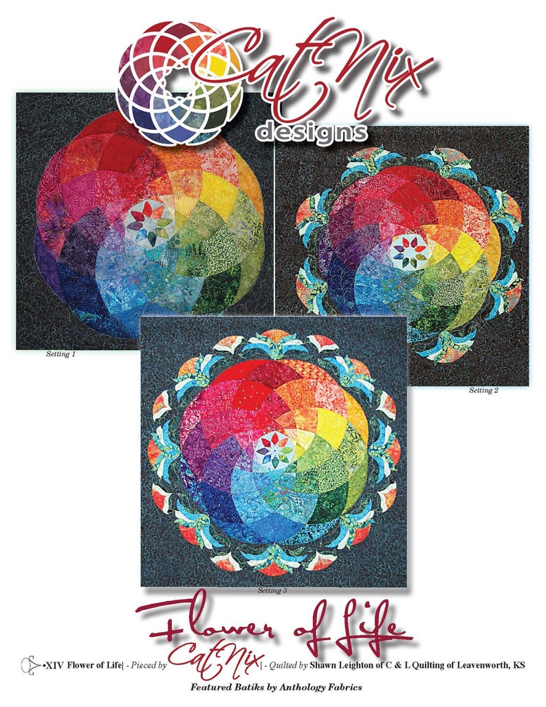 Flower of LIFE Quilt Pattern - Etsy