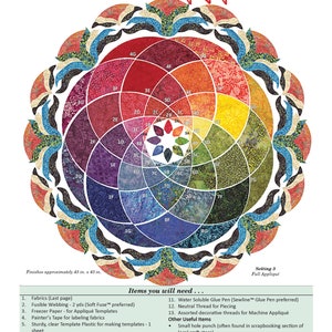 Flower of LIFE Quilt Pattern - Etsy