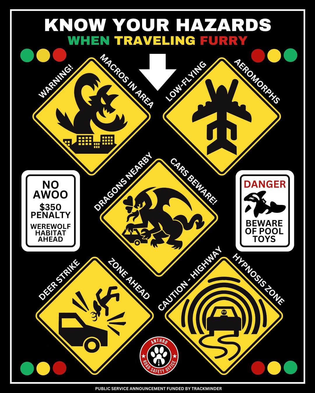 Furry Road Hazards Semi-gloss Print ( 8" X 10 " ) - Etsy