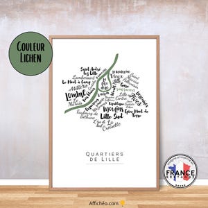 Custom Lille Poster, Gift Idea for Expatriate - Etsy