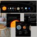 Solar System Wall Poster, Large Format Decorative Poster of the Planets ...