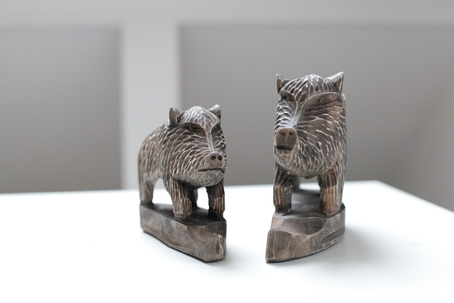 Wood Craft Wooden Carving Statue Figurines Sculpture Wood - Etsy