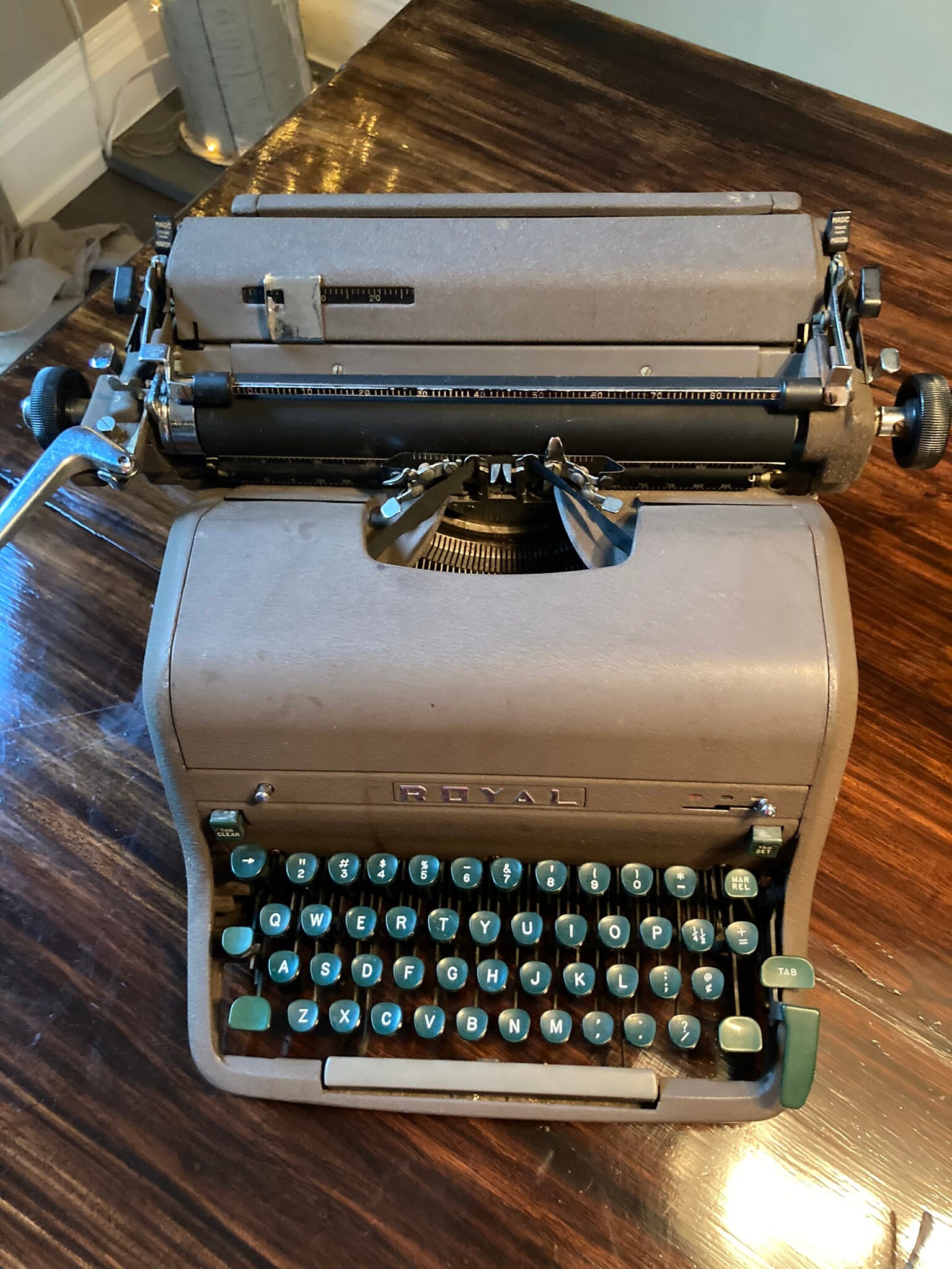 Royal Typewriter Brown - Etsy