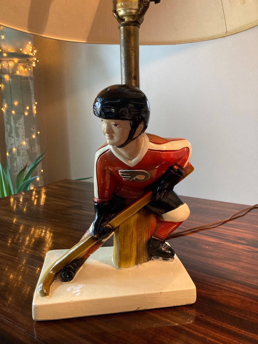 Vintage NHL Lamp - Etsy