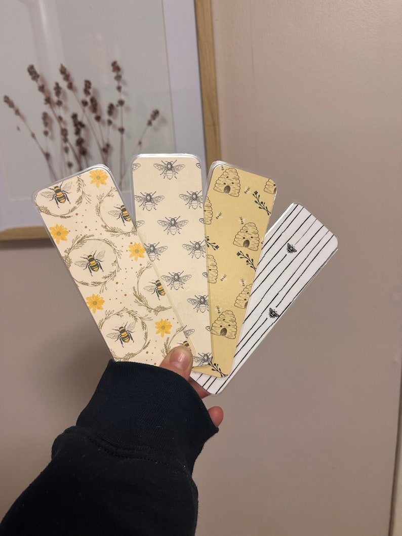 Bees and Beehive Bookmark Collection | Book Lovers Gift Idea - Etsy