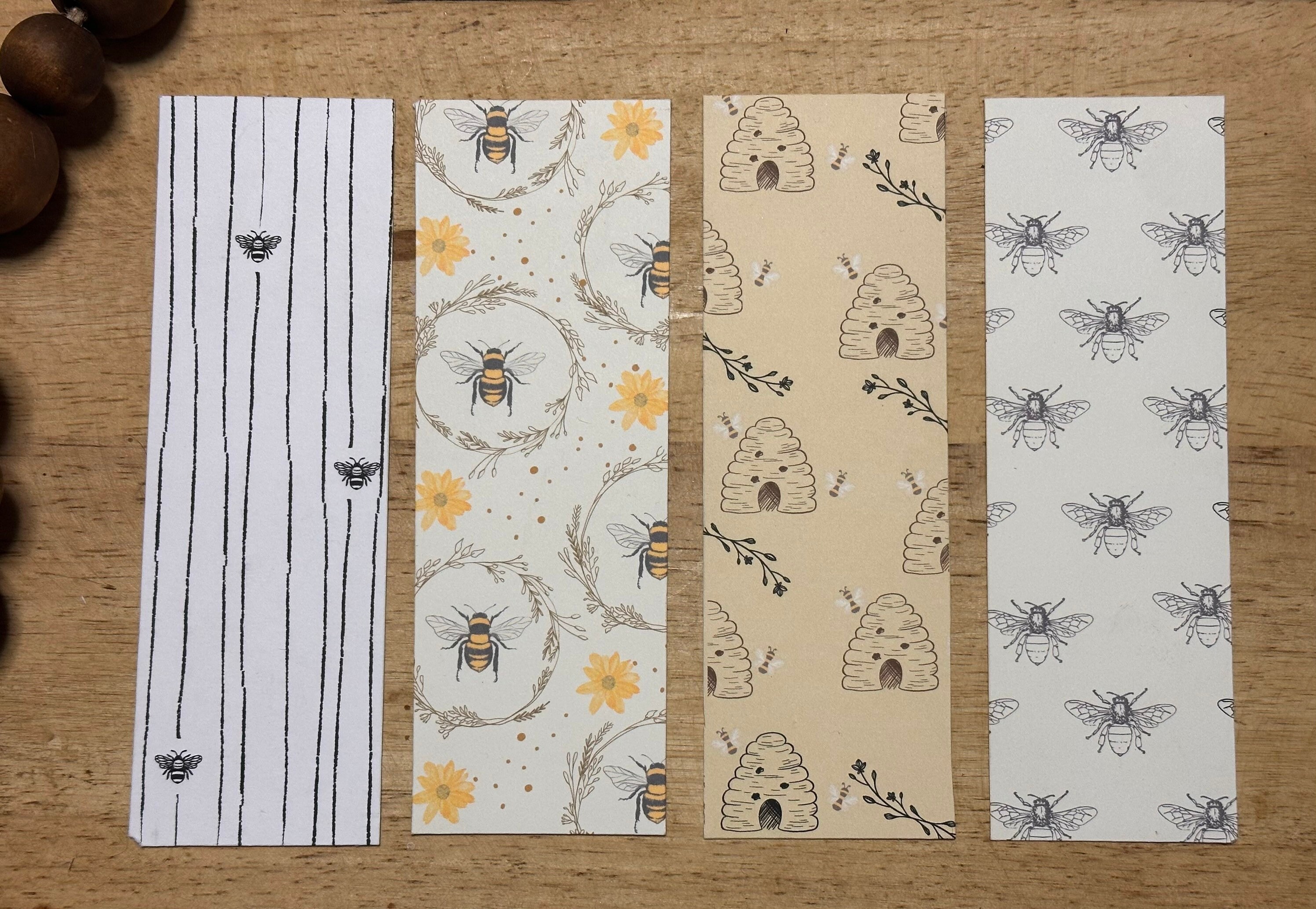 Bees and Beehive Bookmark Collection Book Lovers Gift Idea - Etsy