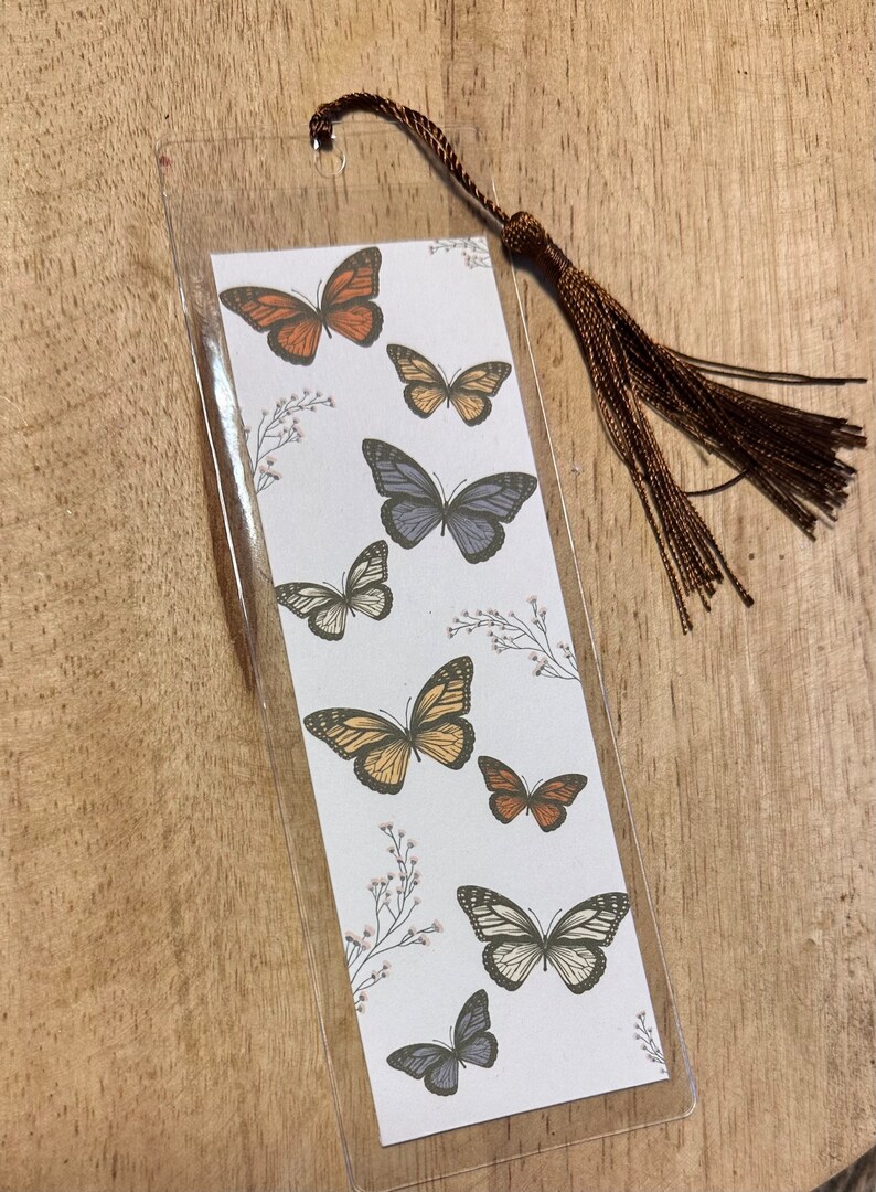 Vintage Spring Bookmark Collection | Butterfly and Floral Bookmarks - Etsy