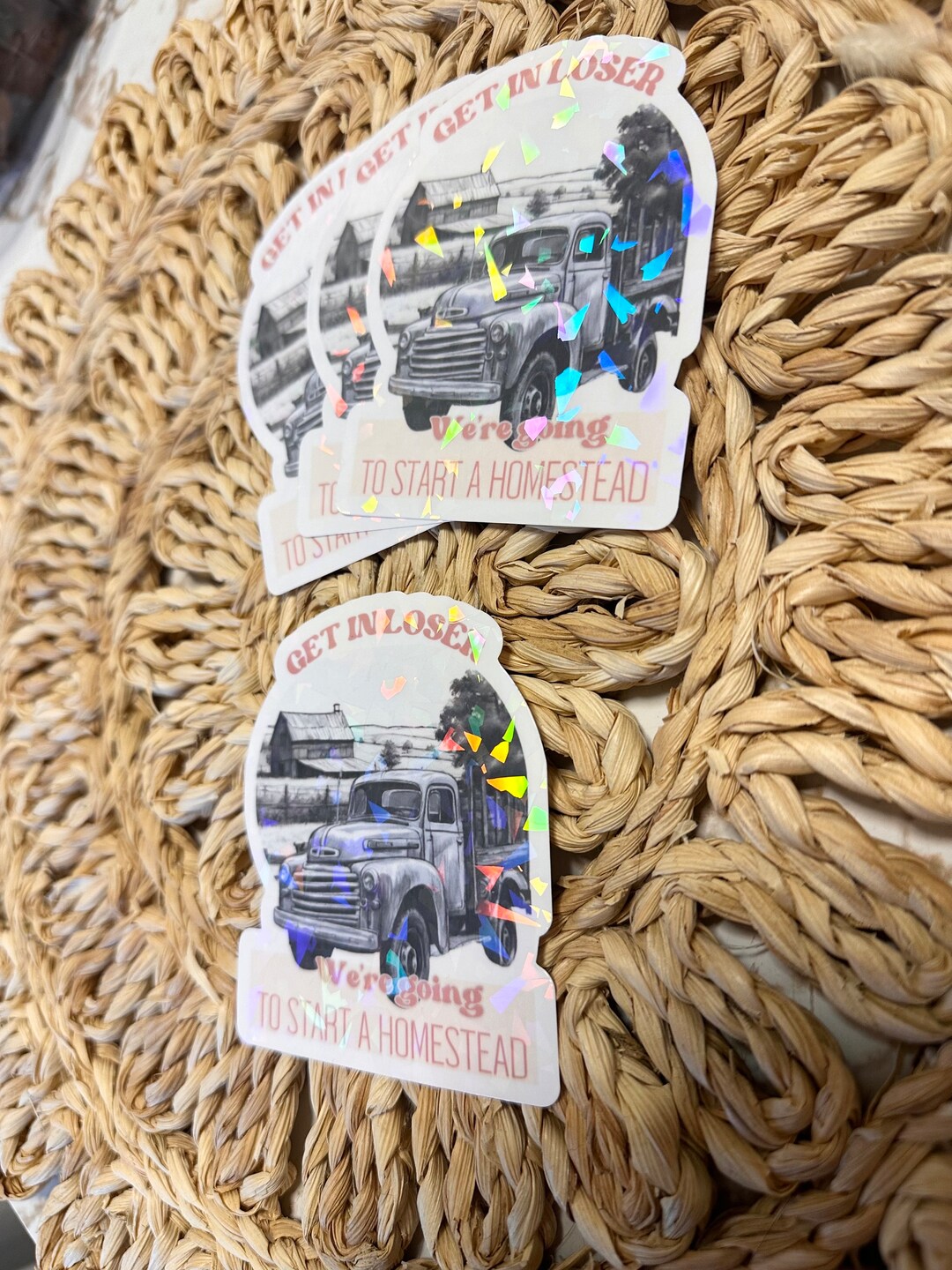 Homesteading Sticker - Etsy