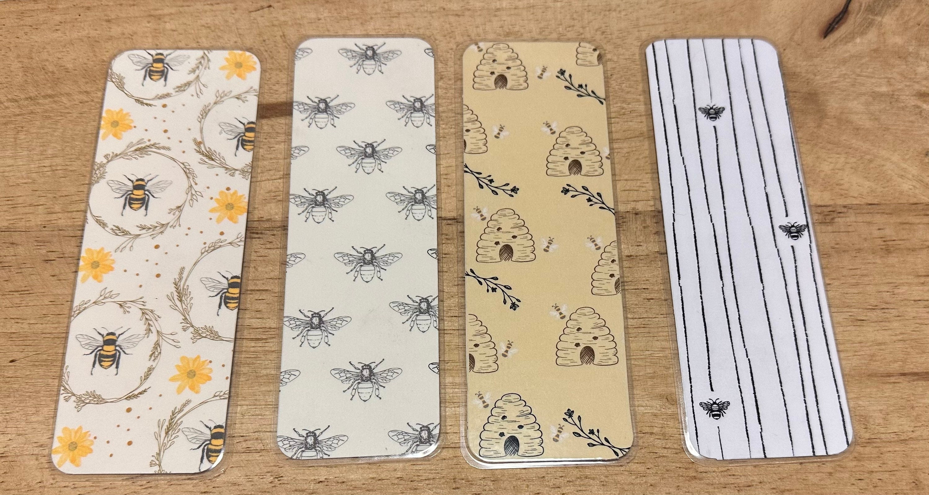 Bees and Beehive Bookmark Collection | Book Lovers Gift Idea - Etsy