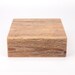 Rustic Weathered Wood Block Base for Home Decoration, Ornament Display ...
