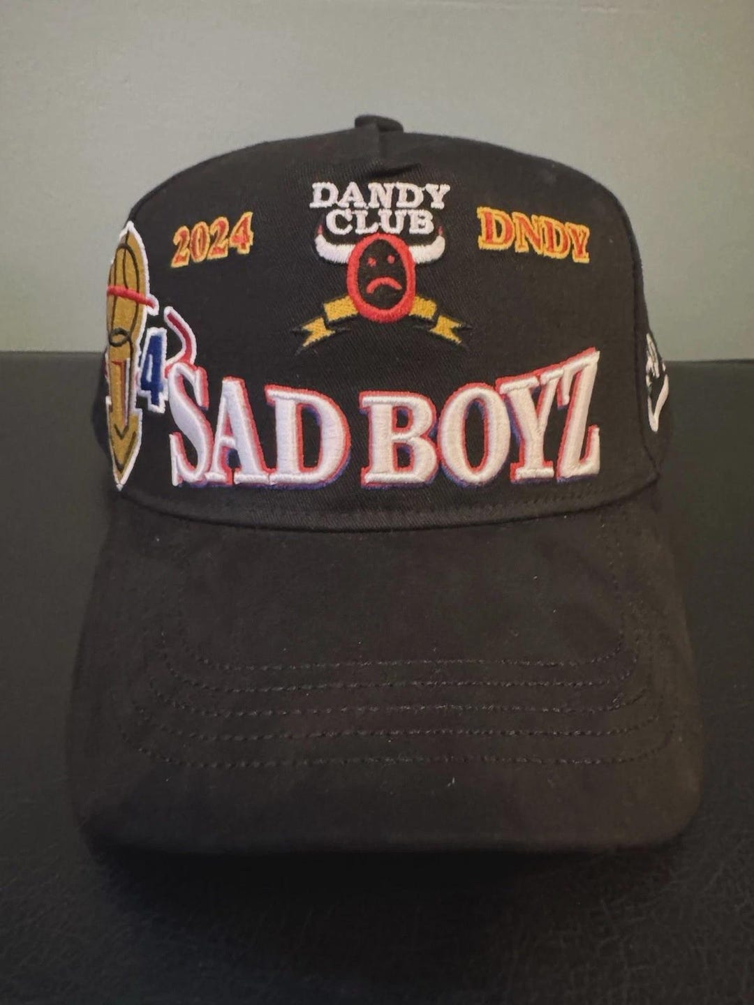Dandy X Sad Boyz 'como Jordan' Gorra Hat Gorras Belicas, Tumbadas ...