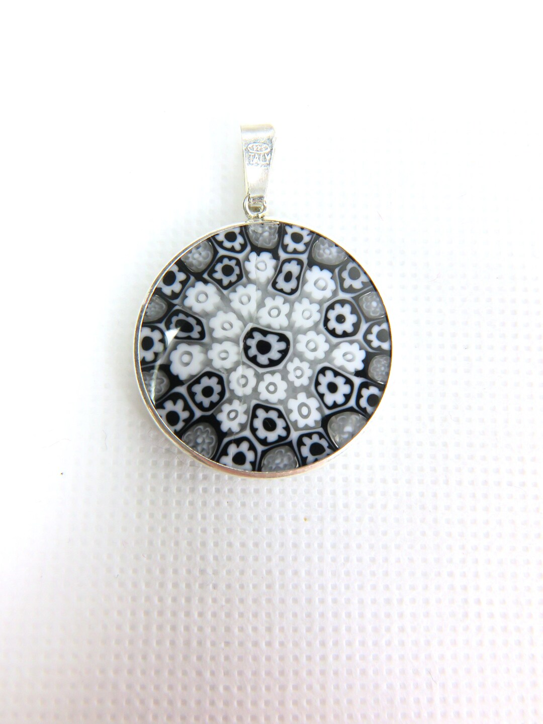 Millefiori Murrina Murano Glass Pendant - Etsy