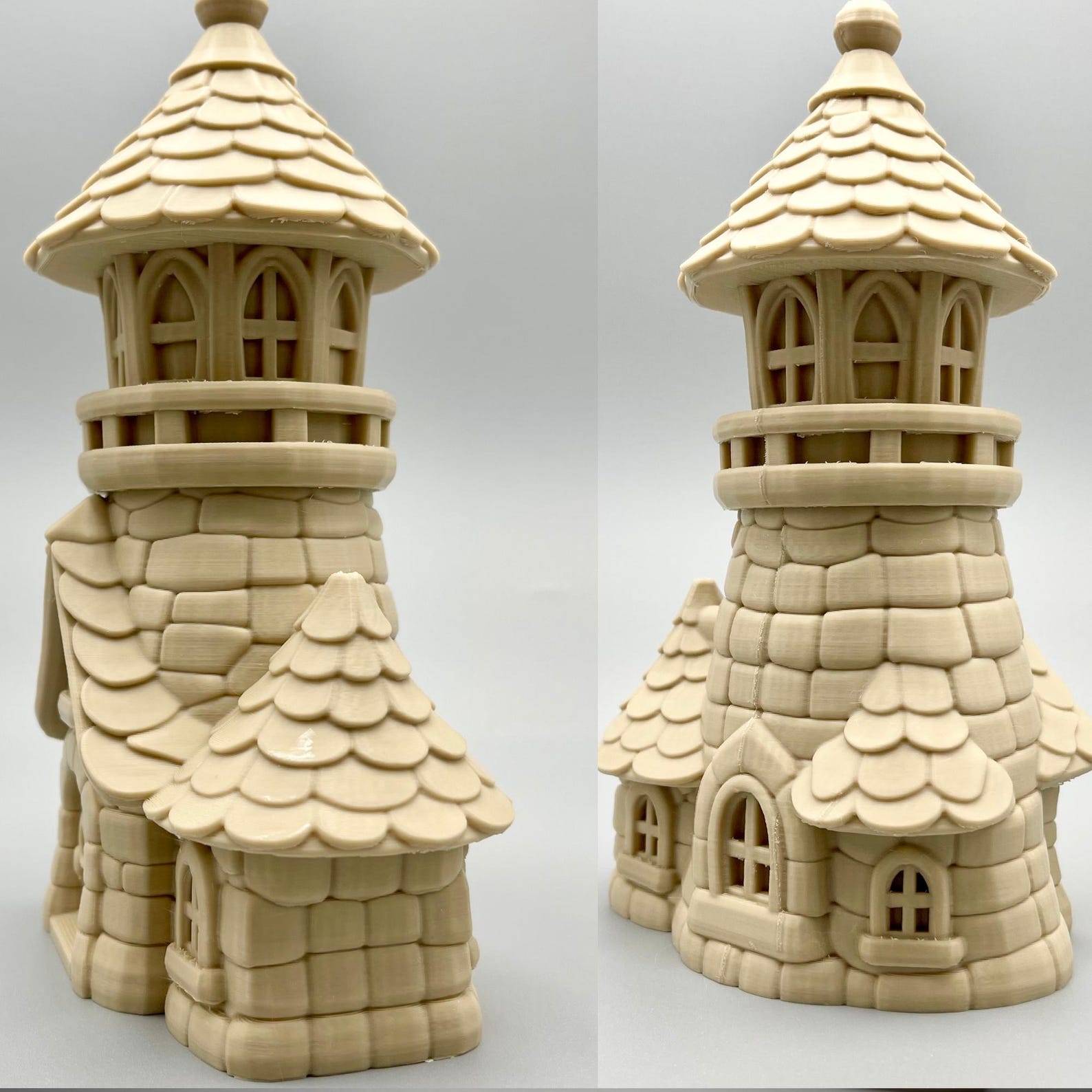 DIY Fairy House Kit: Pirate Shipwreck or Lighthouse - Paintable 3D ...