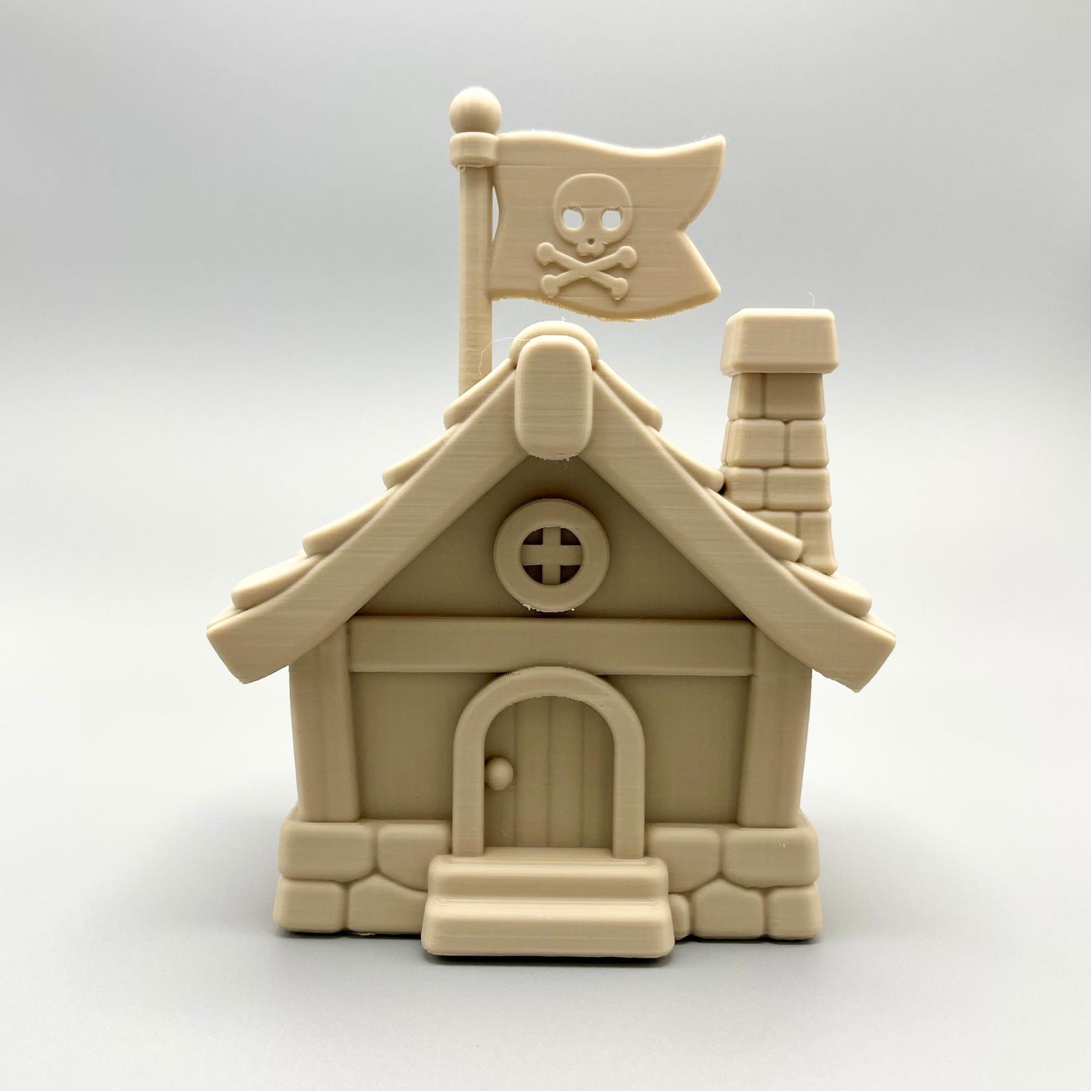 DIY Fairy House Kit: Pirate Shipwreck or Lighthouse - Paintable 3D ...