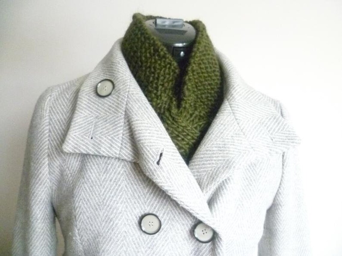 KNITTING PATTERN Chunky Miss Marple Scarf .pdf Digital | Etsy UK