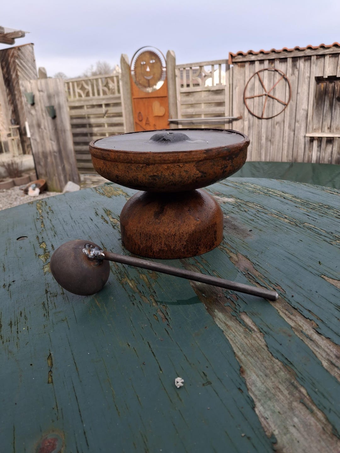 Wax Torch (wax Eater) Natural Rusty - Etsy