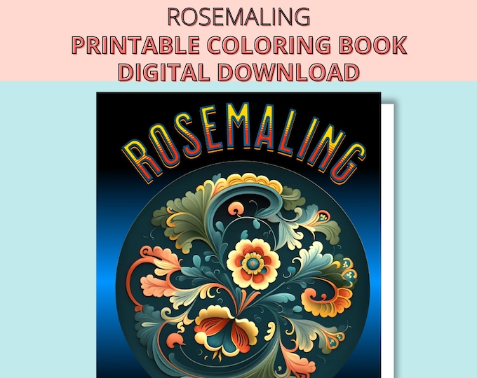 Norwegian Rosemaling Velkommen Sign - Etsy