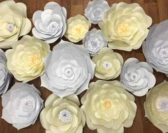 Large paper flowers | Etsy