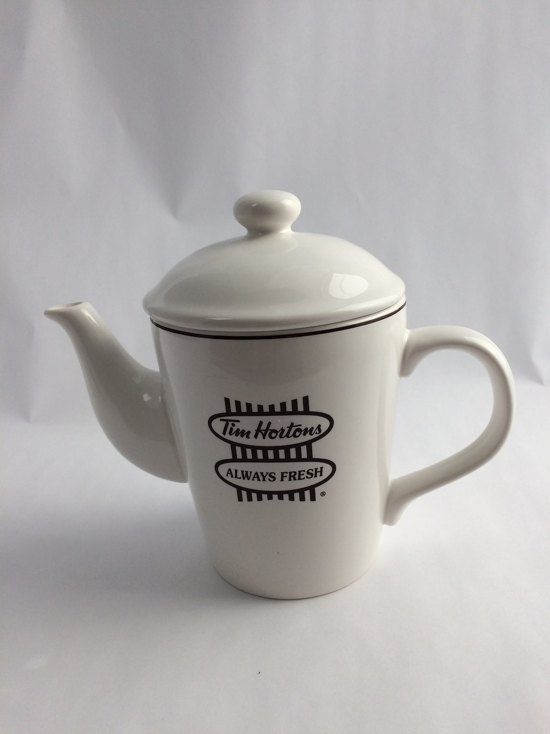 Tim Horton's Teapot, Vintage, 1990's, Collectible, Coffee Pot, Always ...