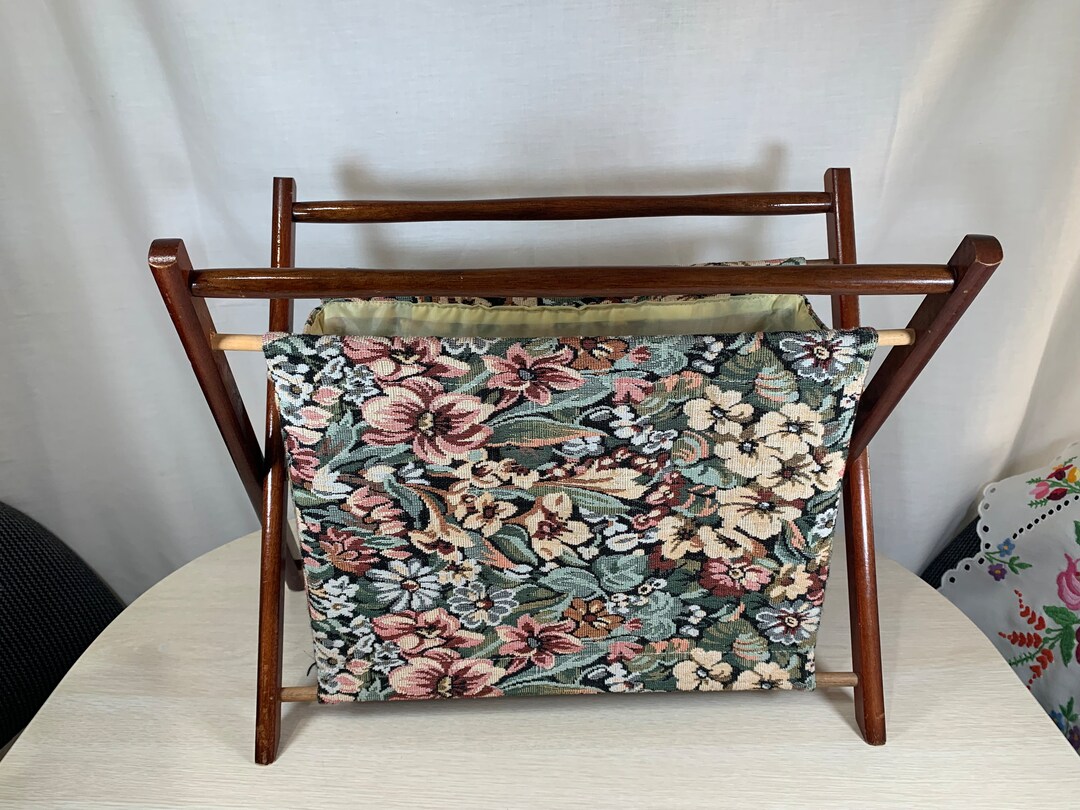 Knitting Stand, Folding, Eatons, Yarn/wool Storage, Vintage Caddy ...