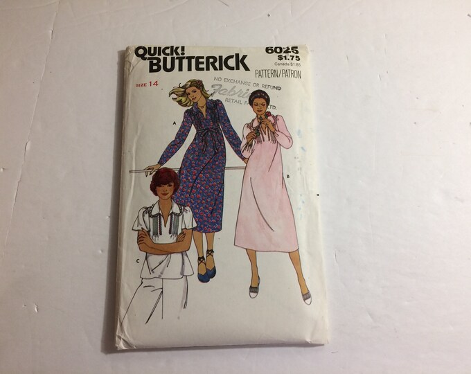 Vintage Butterick Sewing Pattern 6025 Uncut Misses' - Etsy