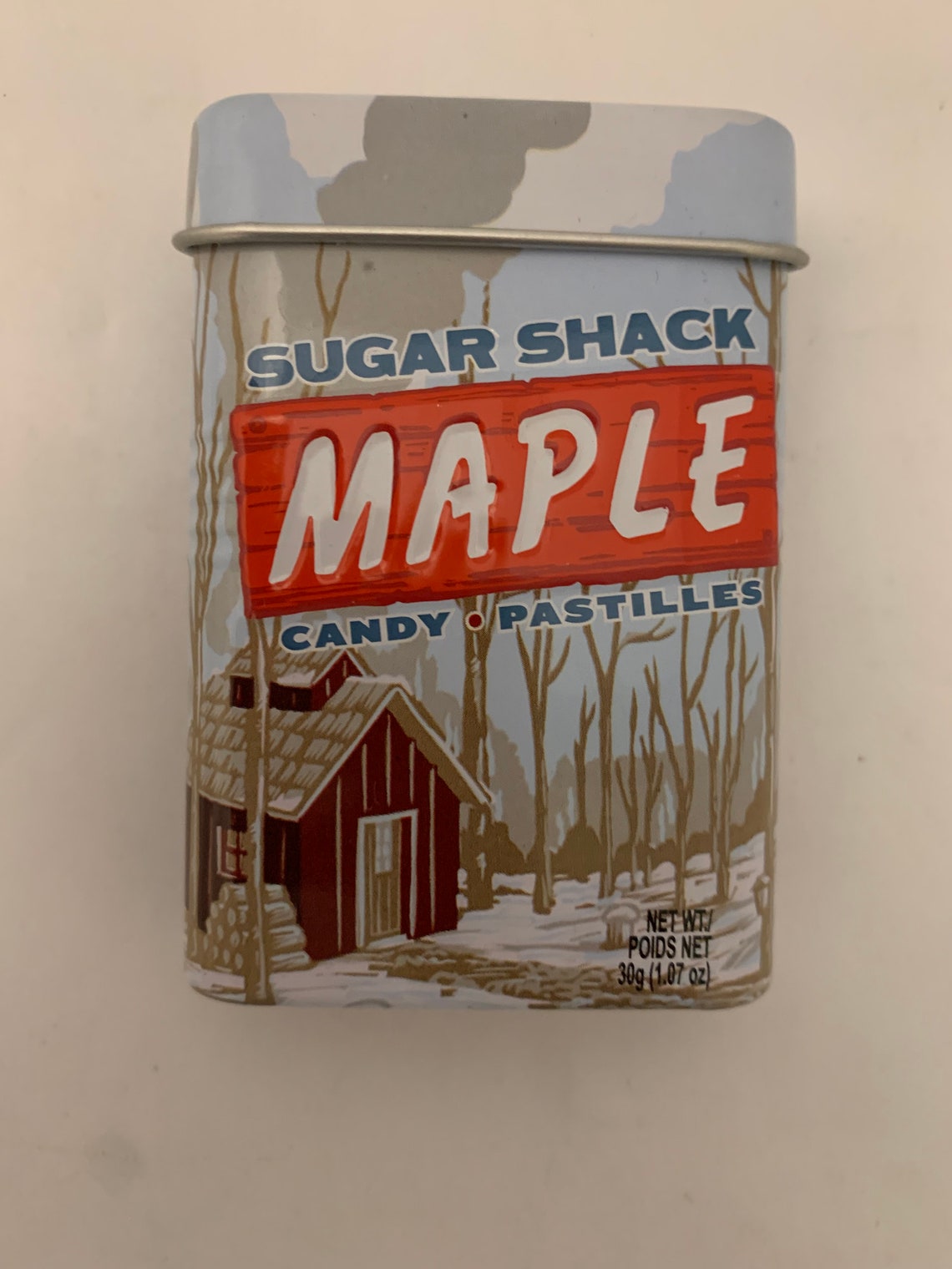 Vintage Canadian Sugar Shack Maple Candy Tin Big Sky Brand - Etsy Canada