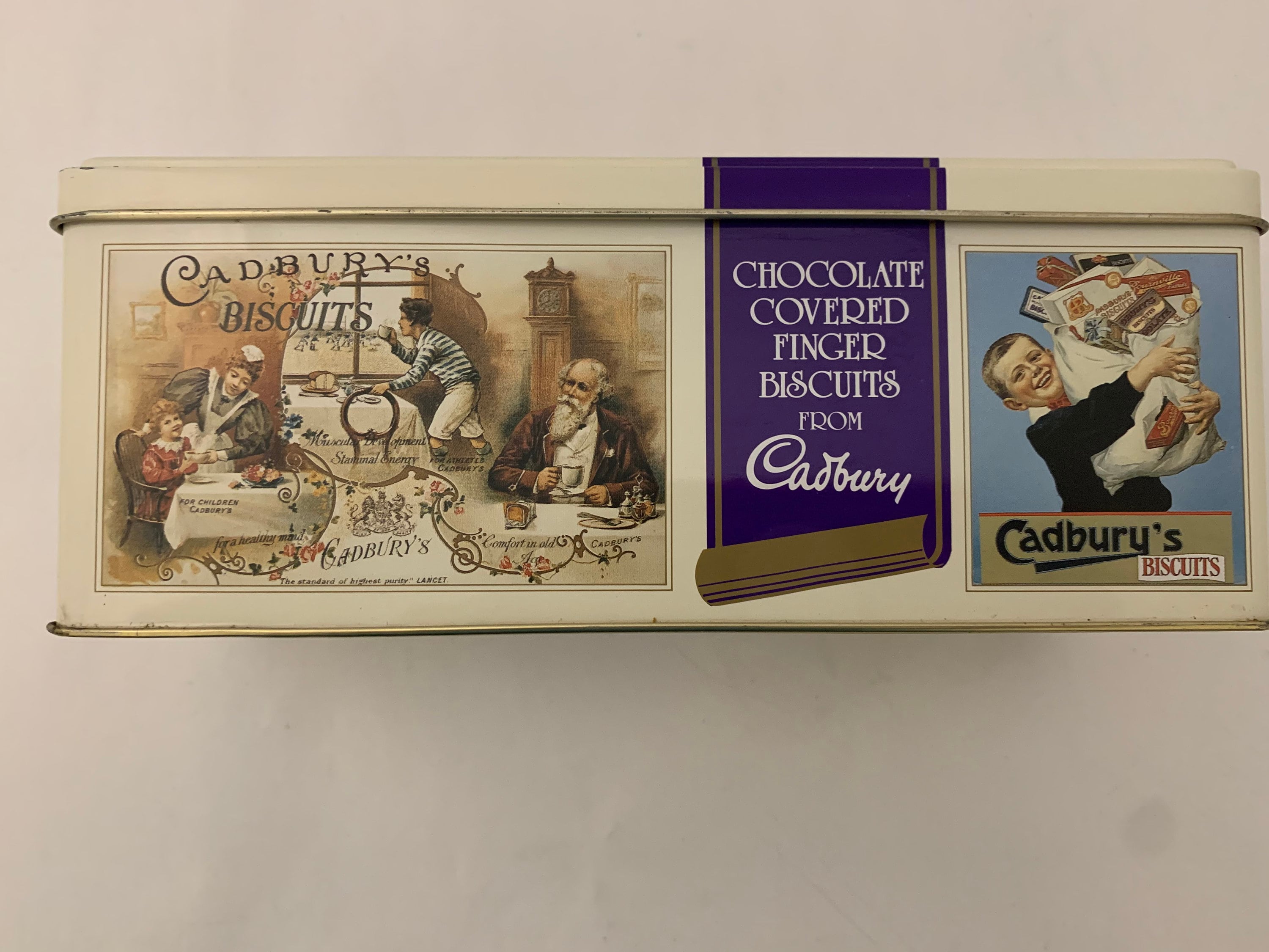 Vintage Container Cadbury Chocolate Finger Biscuits Empty - Etsy