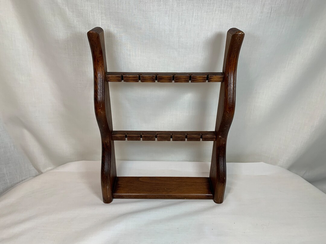 Vintage 1970's Souvenir Spoon Rack, Wall Ornament, Collectible, Wall ...