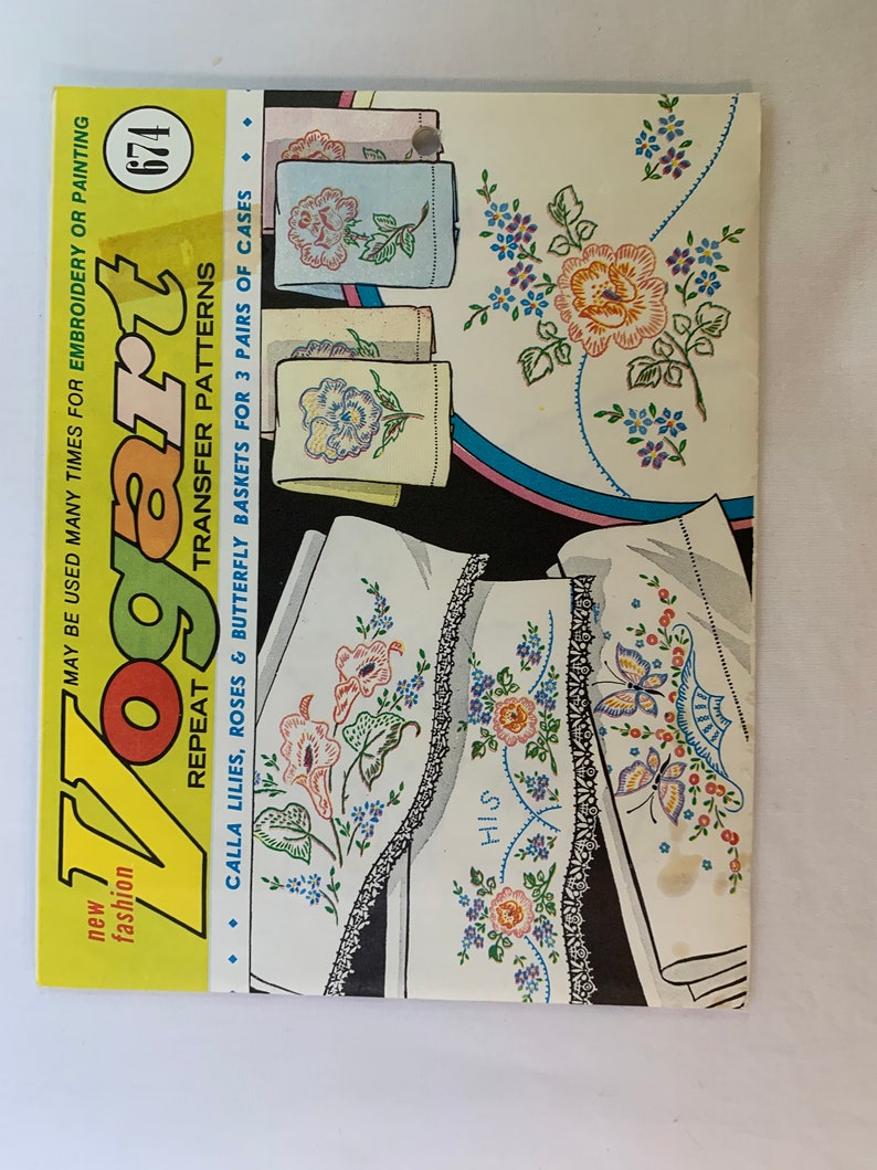 Vintage New/old Iron on Transfer Patterns Aunt Martha's - Etsy