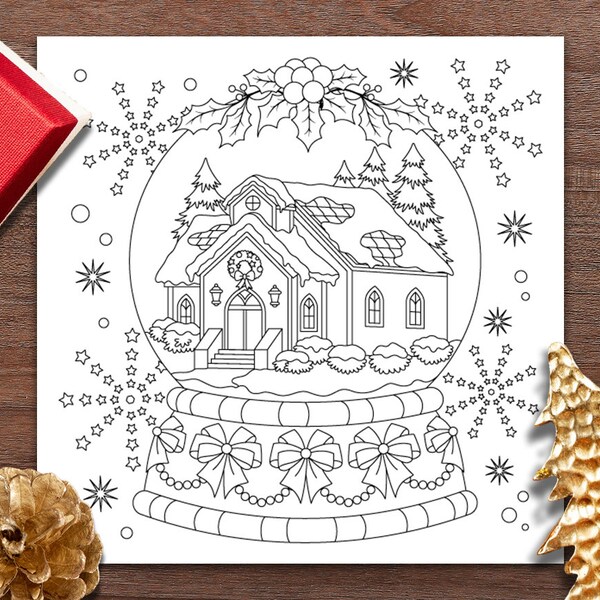 Vintage Snow Globe - Etsy