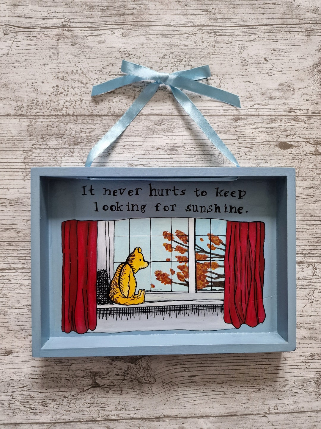 Winnie the Pooh, Window Seat, Quote, Wallart - Etsy