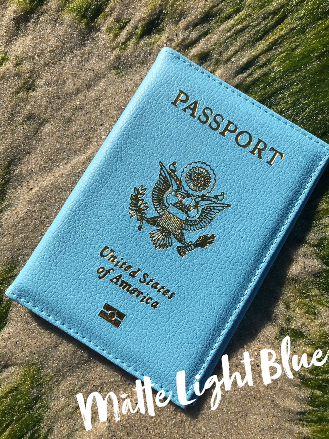 Blue and Purple Passport Covers Passport & Vaccination Card - Etsy Ireland