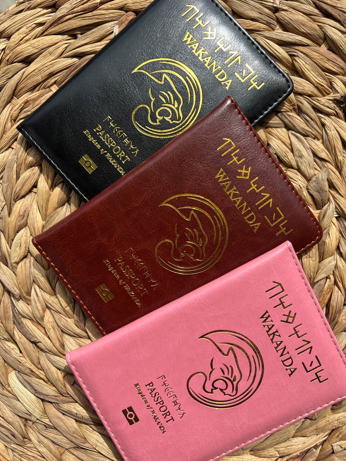 Black Panther Wakanda Passport Cover Passport & Vaccination - Etsy