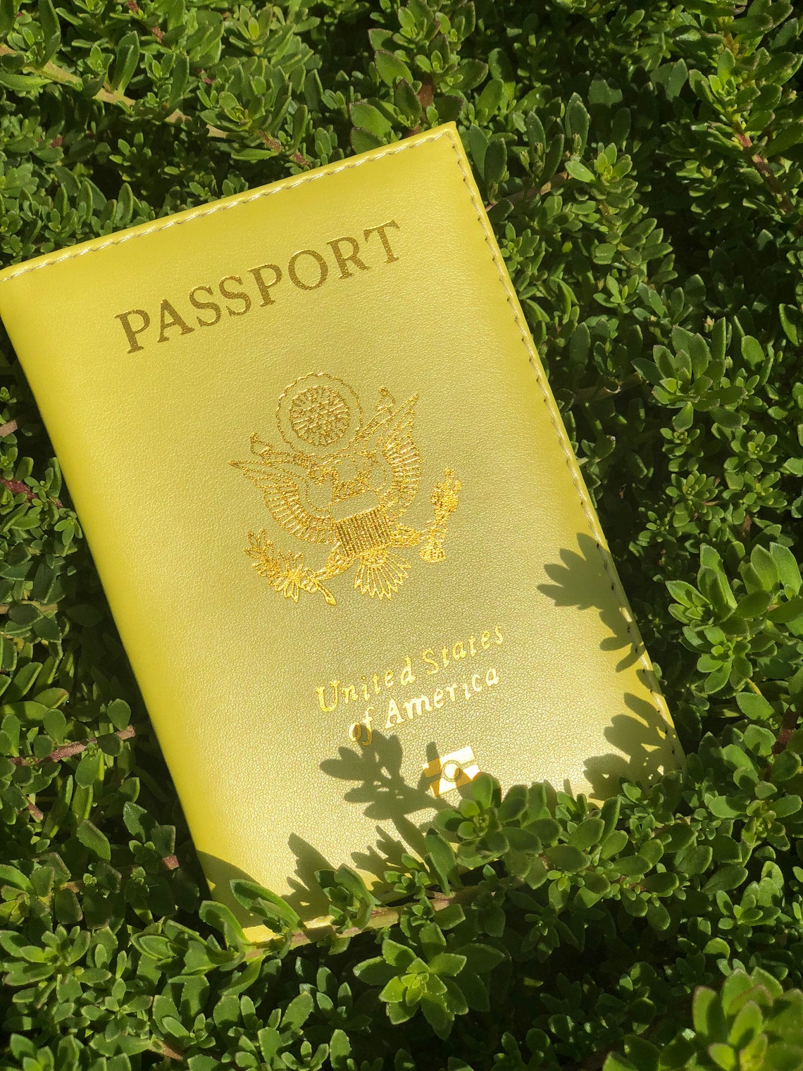 Green Orange & Yellow Passport Cover Travel Passpor Holder | Etsy