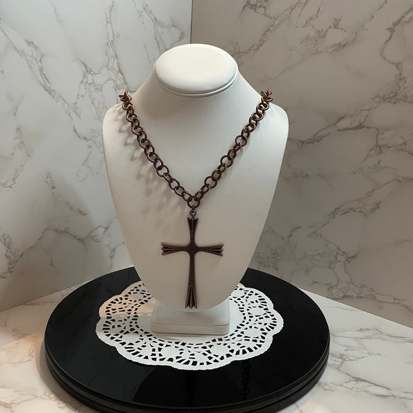 Copper Cross - Etsy