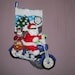 Motorcycle Santa Stocking DIGITAL PATTERN ONLY - Etsy