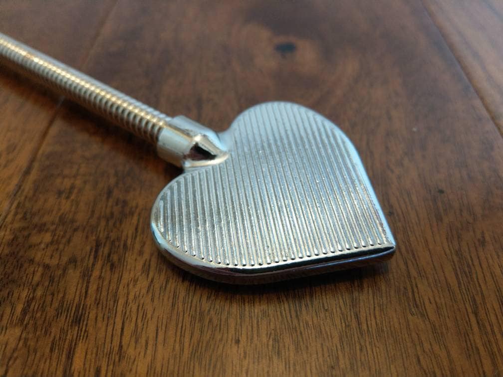 Heart Shaped Spanking Paddle Over the Knee Discipling Cane - Etsy
