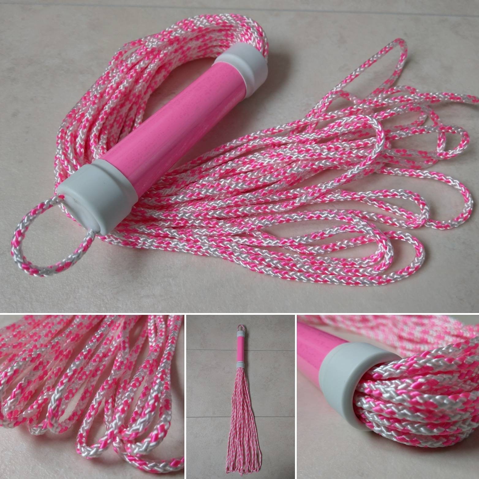 Pink And White Flogger