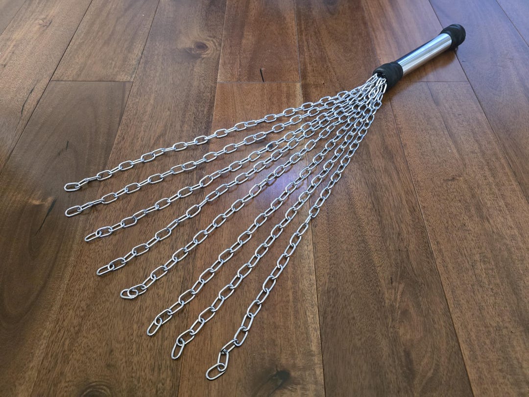 Metal Chain Flogger – Weighted, Handmade Uk - Etsy UK