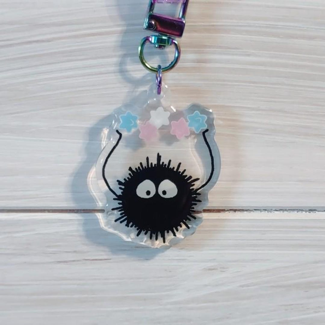 LGBTQ+ Transgender Soot Sprite Two-sided Acrylic Keychain - Etsy