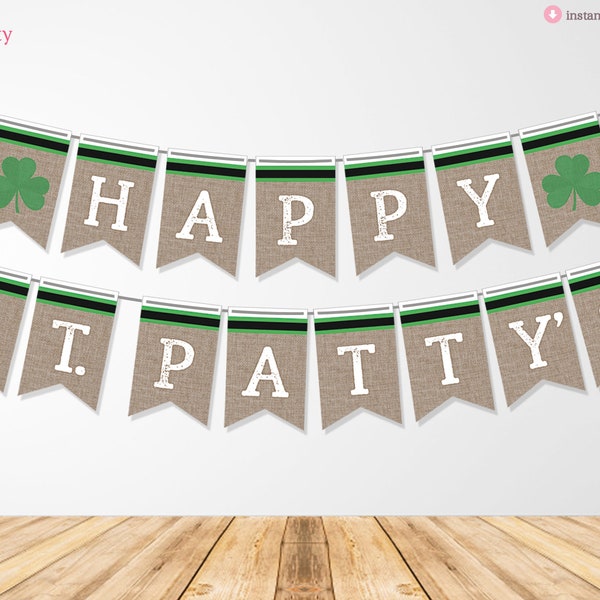 Shamrock Banner - Etsy