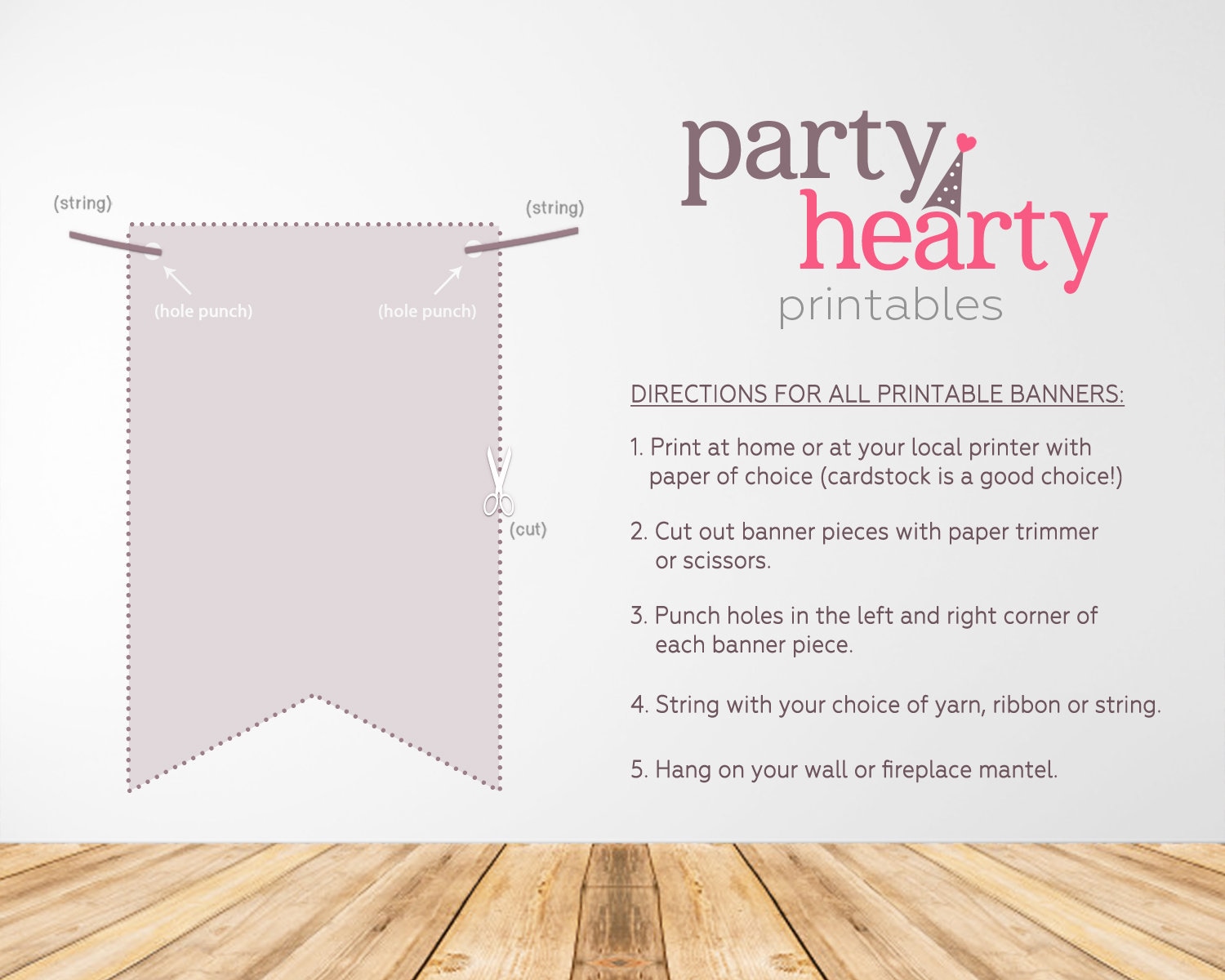 Printable Block Party Banner for a Colorful, Summer Neighborhood Party ...