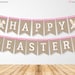 Happy Easter Printable Banner, Hoppy Easter, Easter Decoration, Easter ...