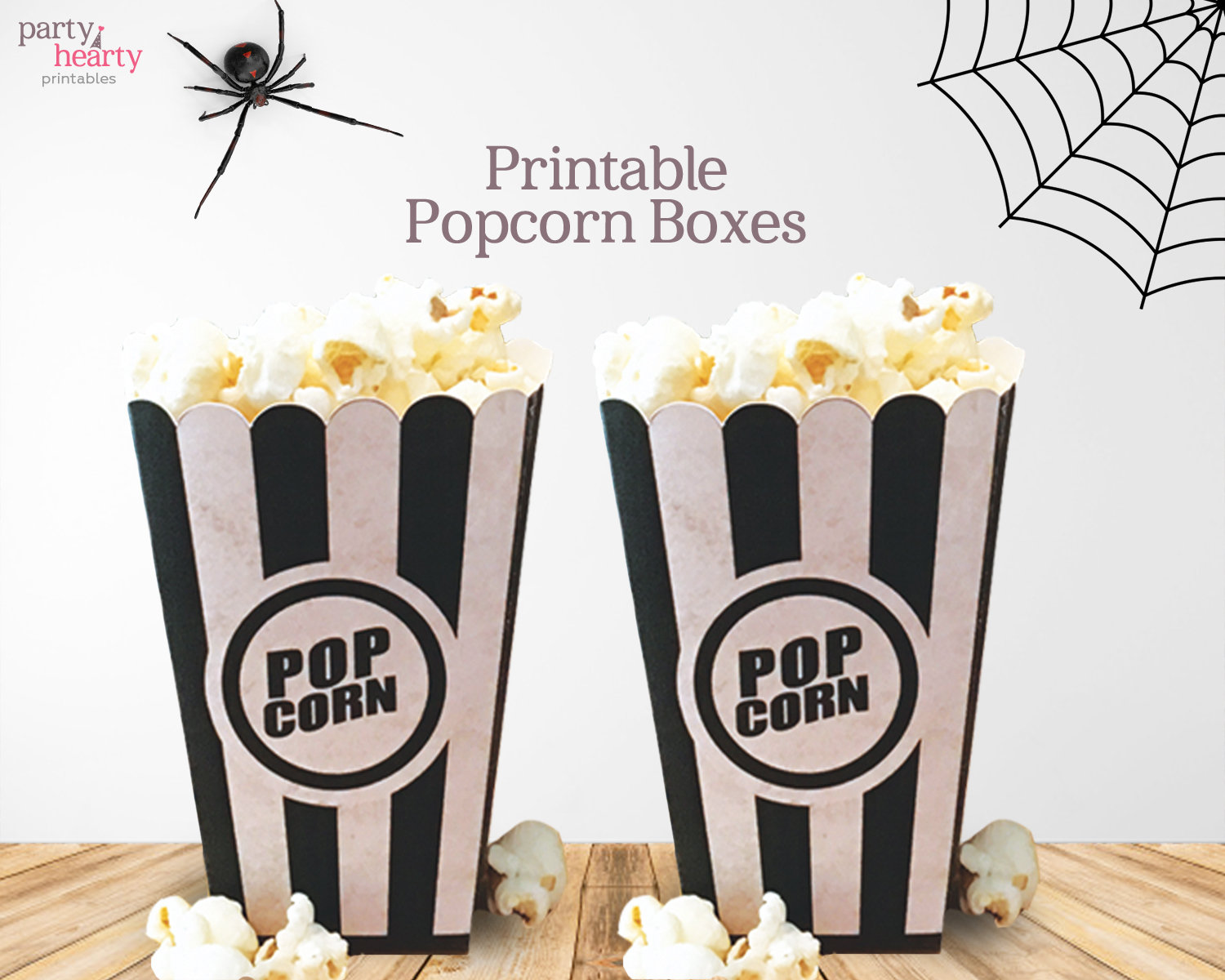Popcorn Bag Printable