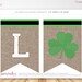 Printable Lucky Banner, St. Patricks, St. Patricks Day Banner, St ...